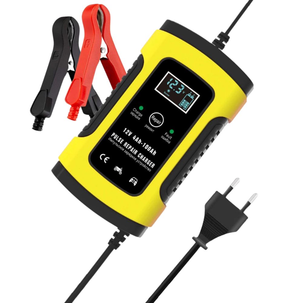 Magnyte® SmartCharge Pro 5A 12V – Automatic Car/Bike Charger Yellow ...